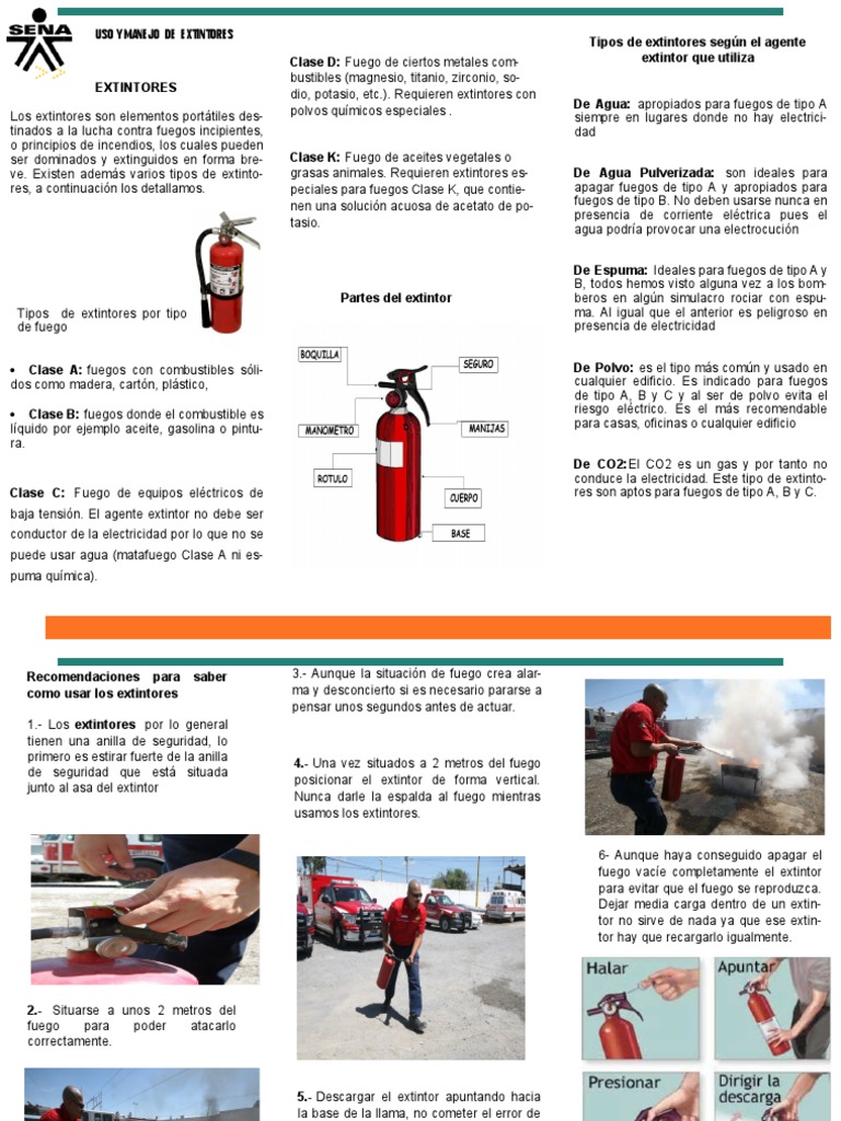Folleto de Extintores | PDF