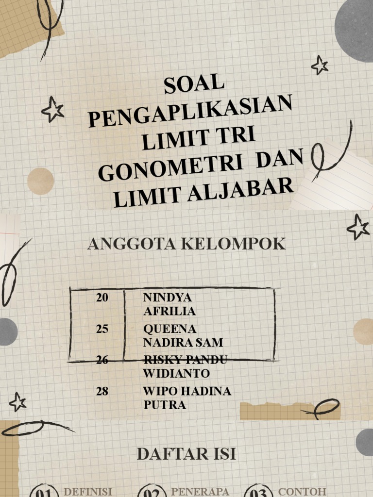 Aplikasi Limit | PDF