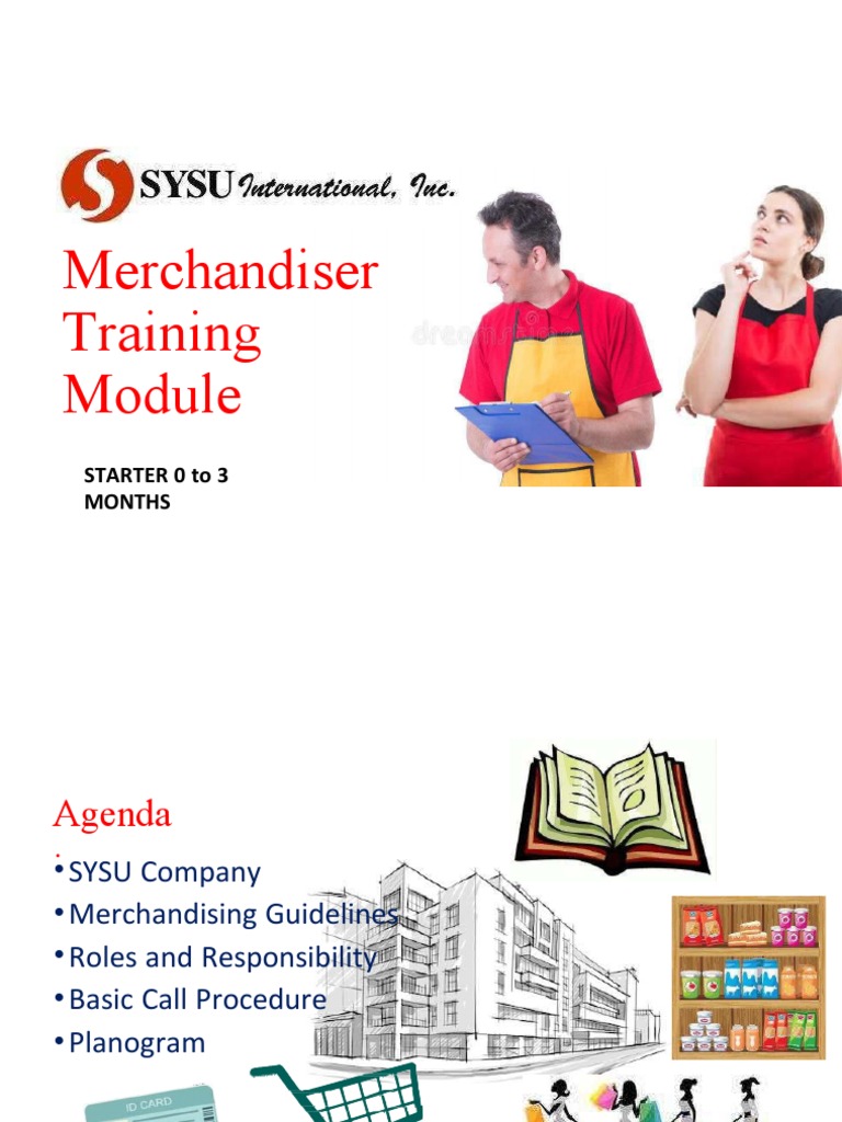 Merchandiser Training Module - New (3) (2 Files Merged) | PDF | Tomato ...