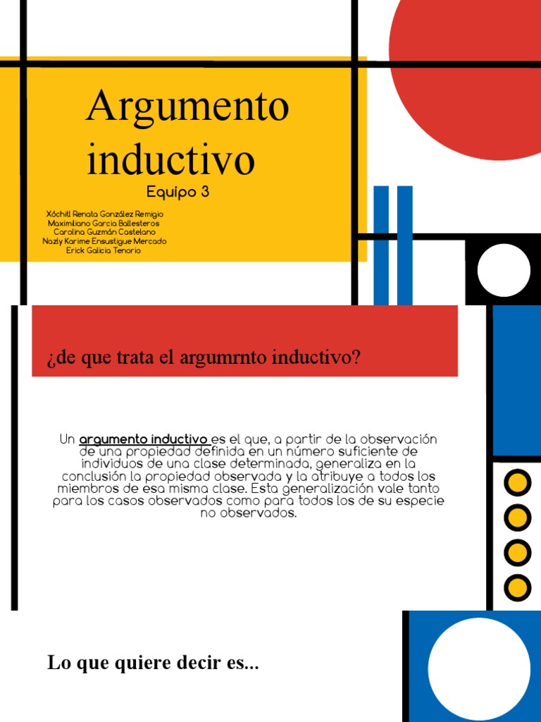 Piet Gica | PDF | Razonamiento inductivo | Argumento