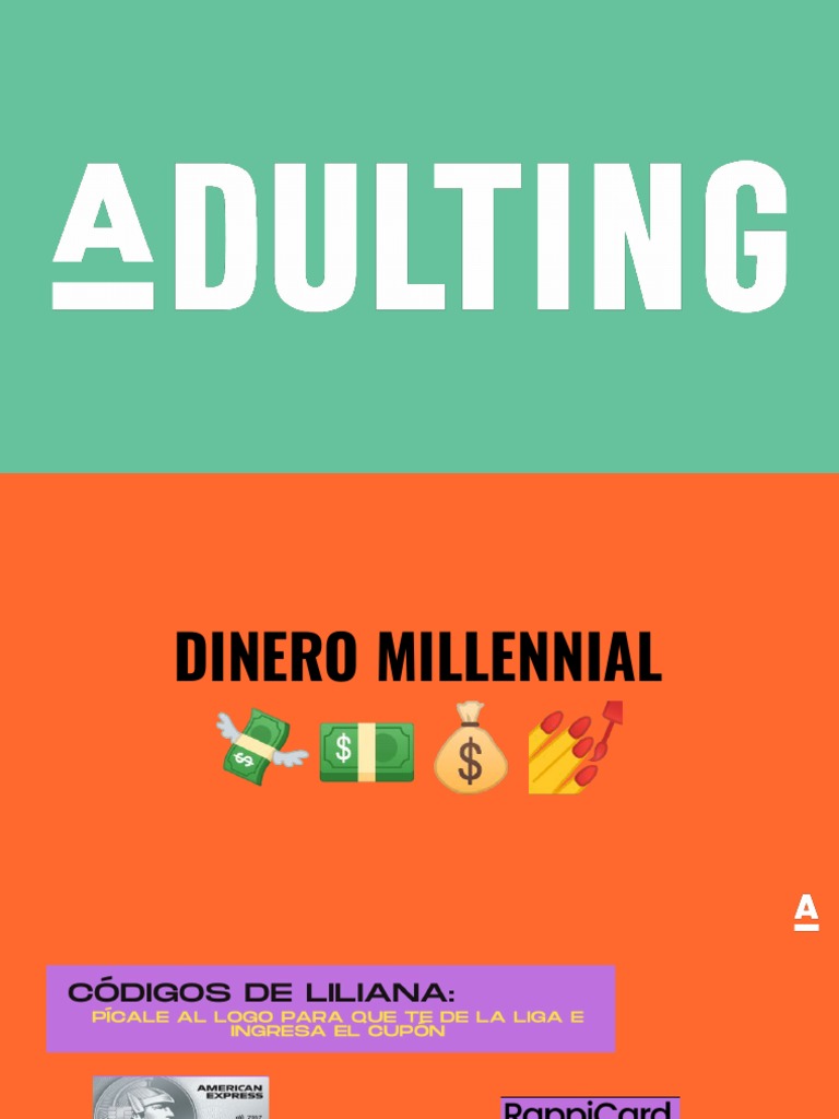 Adulting Finanzas 101 para Millennials - 2022-2 | PDF | Tarjeta de ...