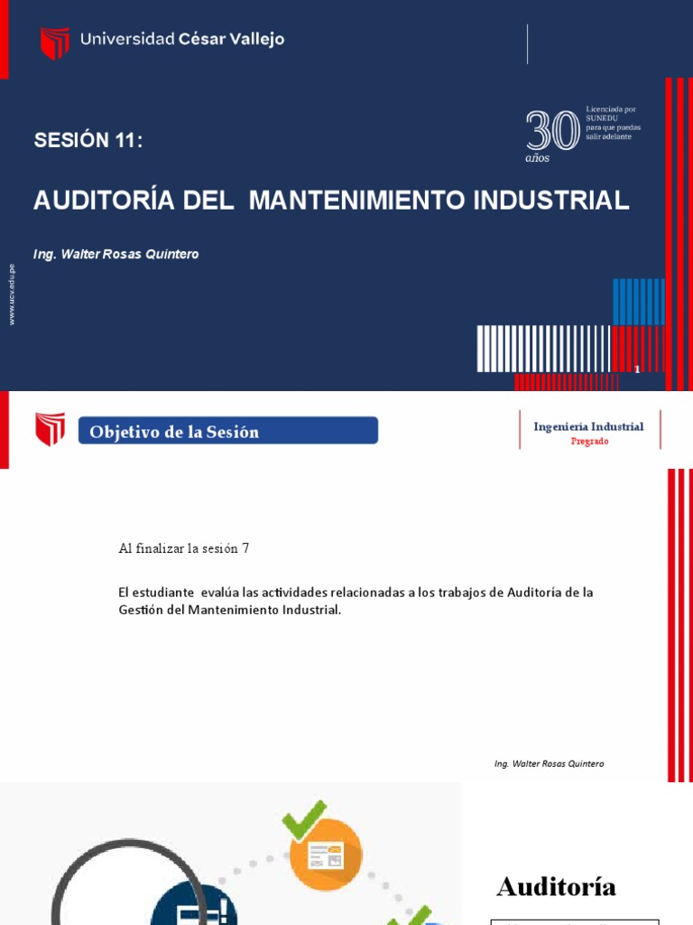 Seccion 9.1 Auditoria de Mantenimiento | PDF | Auditoría | Contralor