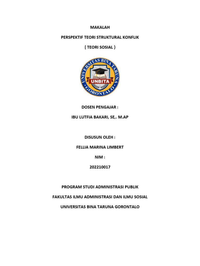 Makalah Teori Sosial | PDF