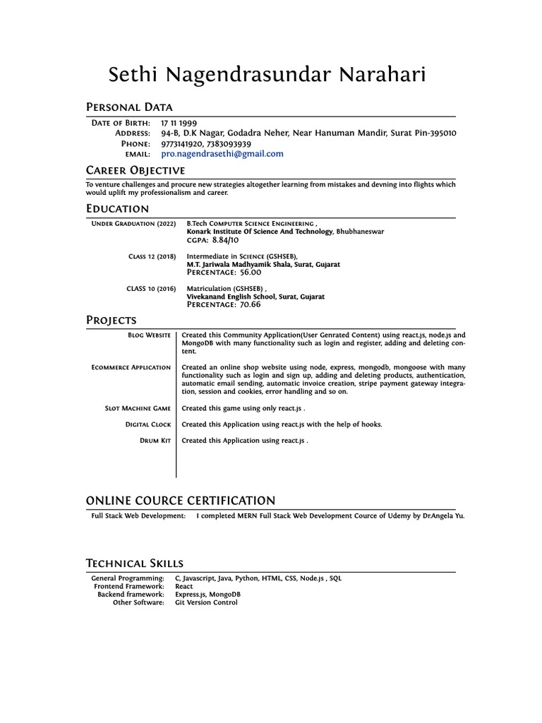 Sethi Nagendra | PDF | World Wide Web | Internet & Web