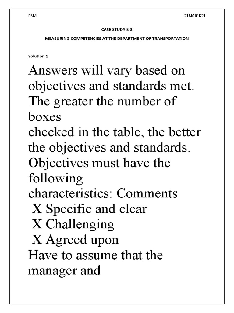 Case Study 5-3 - PRM | PDF | Behavioural Sciences | Cognition