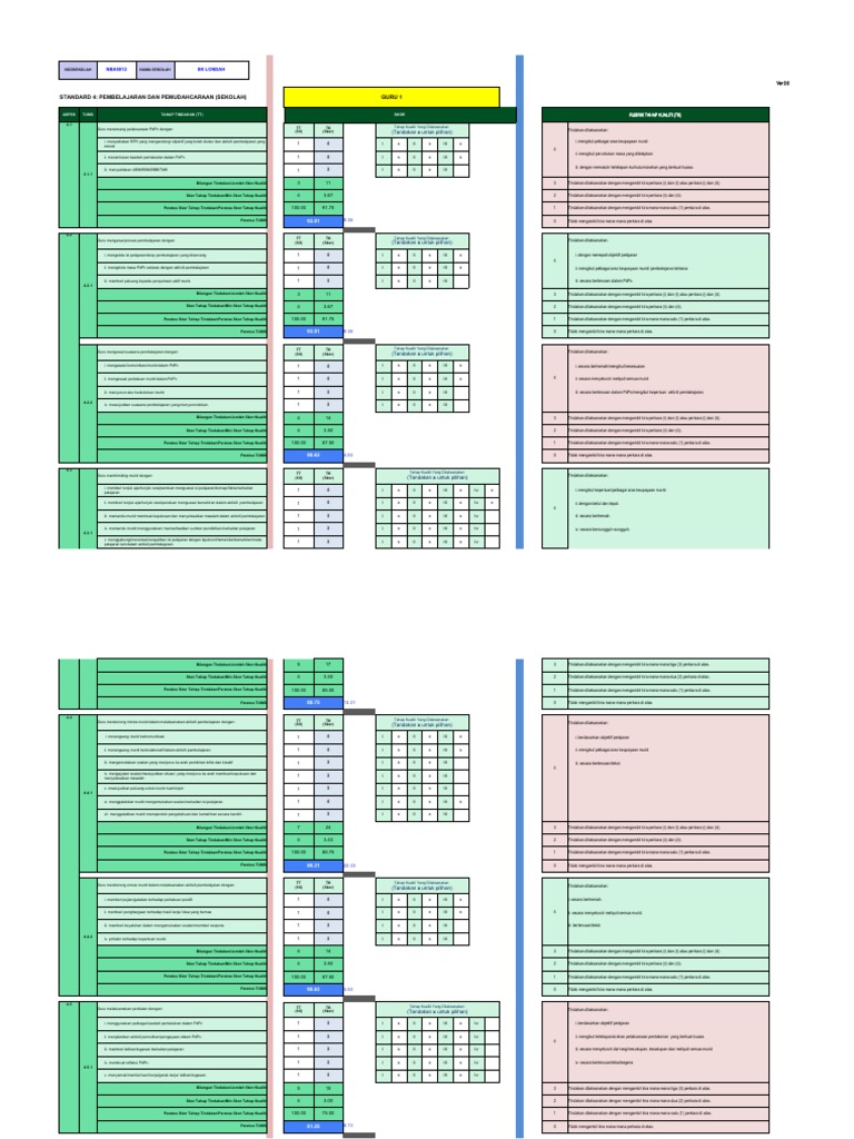 TAPAK STANDARD 4 SKPMg2 PDPC Mei2022 Sharifuddin | PDF