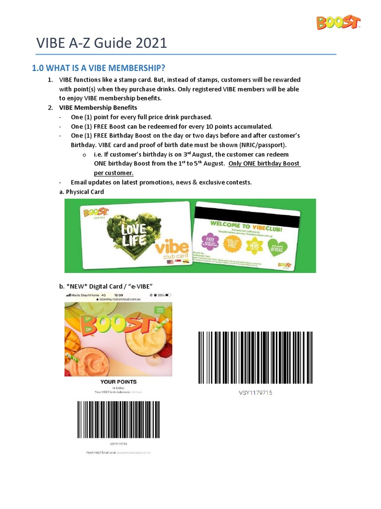 Vibe A To Z Guide 2021 V8 - MY | PDF | Point Of Sale | Receipt