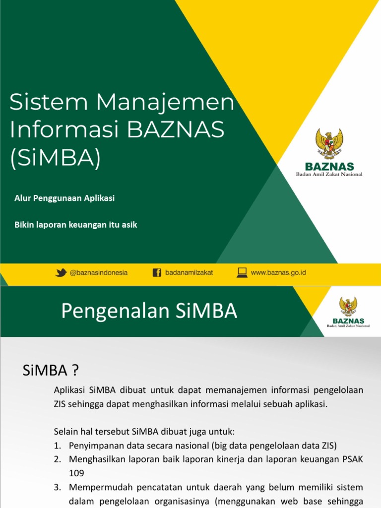 Bisnis Proses SiMBA | PDF