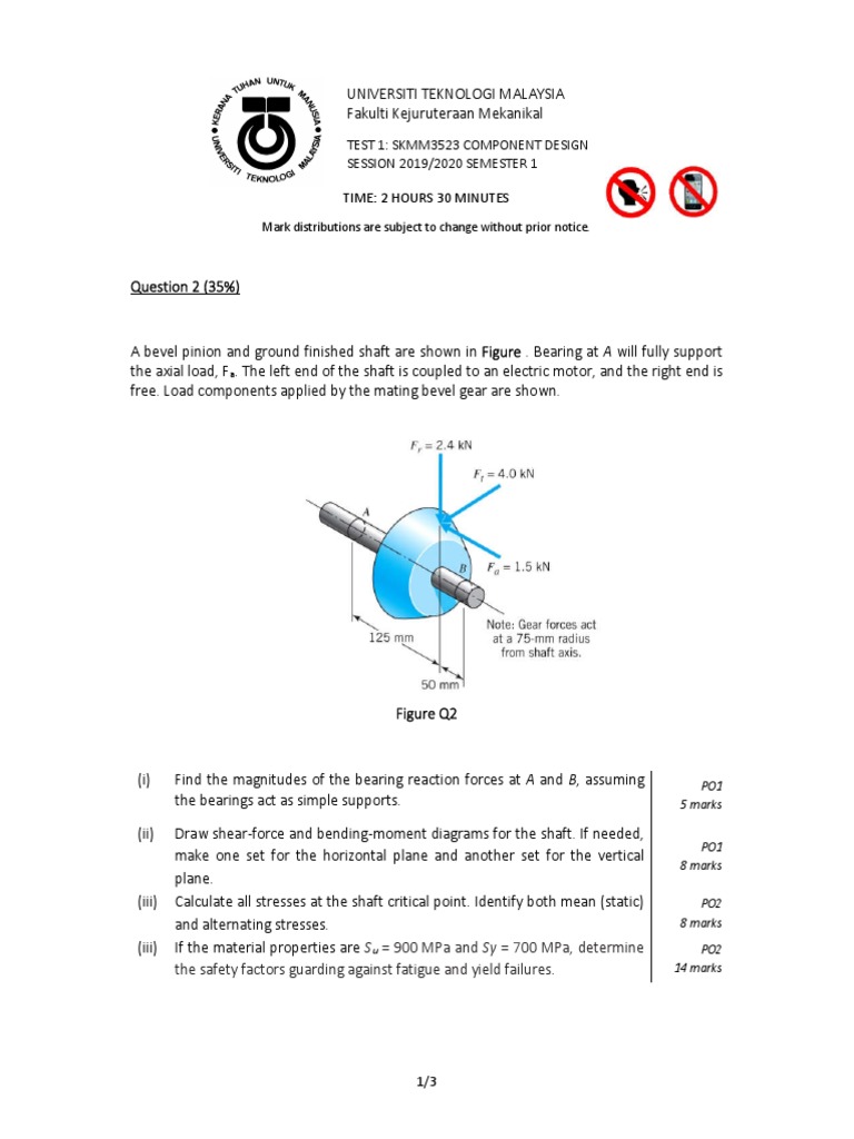 Example and Solution 3B Component Design | PDF | Building Engineering ...