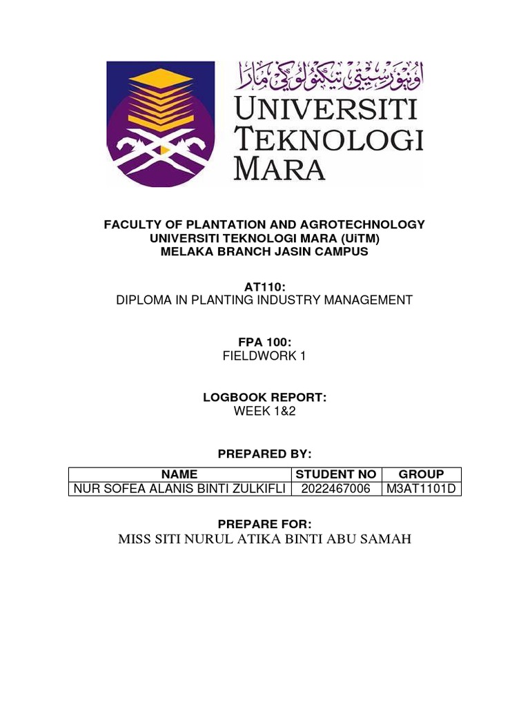 Land Clearing and Liming Logbook Report | PDF | Soil | Deforestation