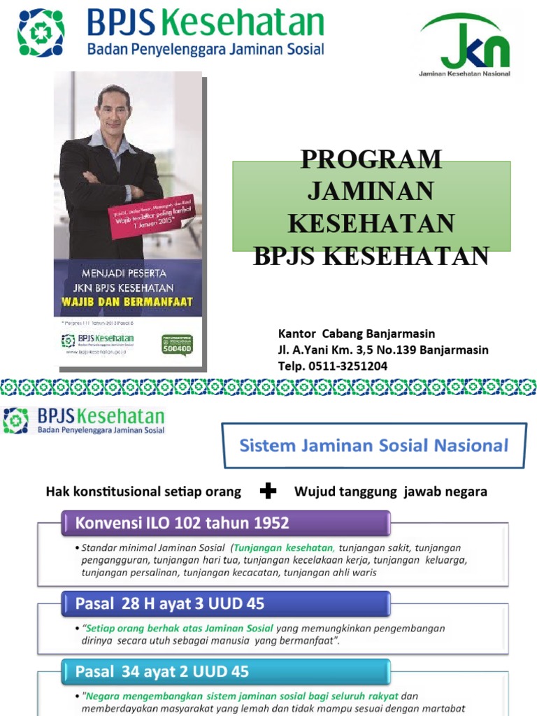 Materi BPJS KESEHATAN | PDF | Pengembangan Diri | Kesehatan Holistik