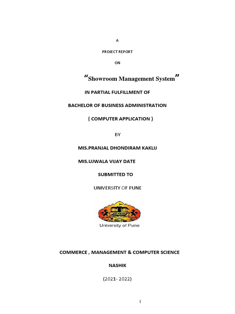 Showroom - Manegement System | PDF | Intelligence Analysis | Questionnaire