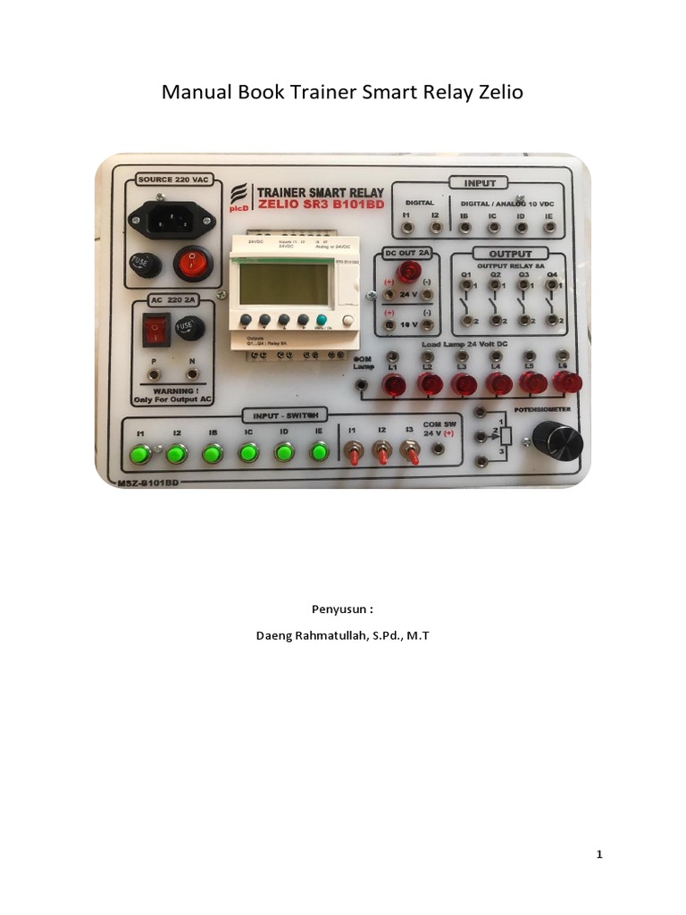 Manual Book Zelio Koper Kecil | PDF | Komputer