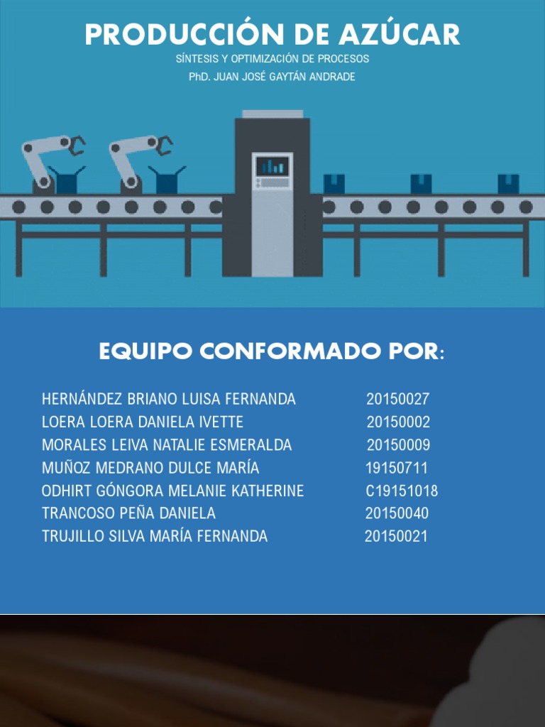 Producción de Azúcar | PDF | Azúcar | Dieta y nutrición