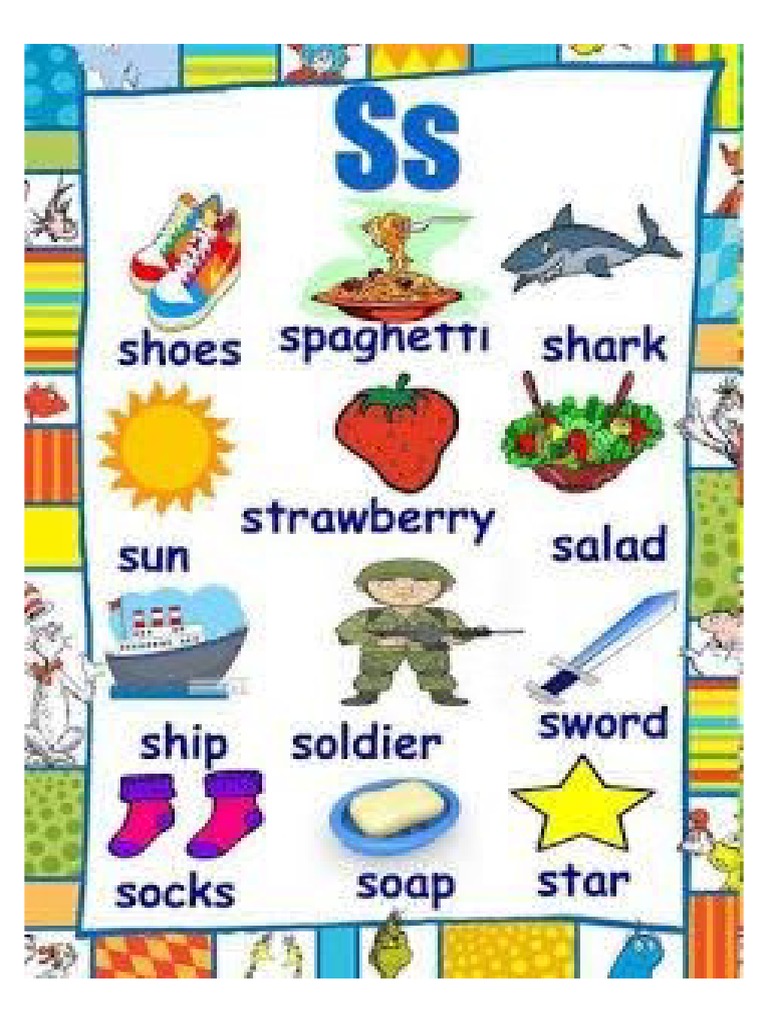 Letter S | PDF