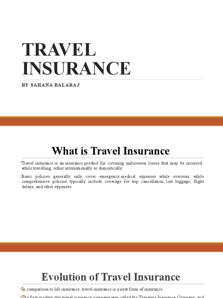Travel Insurance | PDF | Insurance | Loans