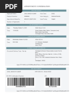 VFS GLOBAL Services: Courier & SMS Request Form | PDF