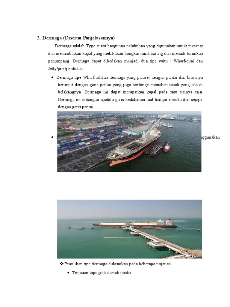 Tubes Perancangan Pelabuhan (Dedy Donatus) | PDF