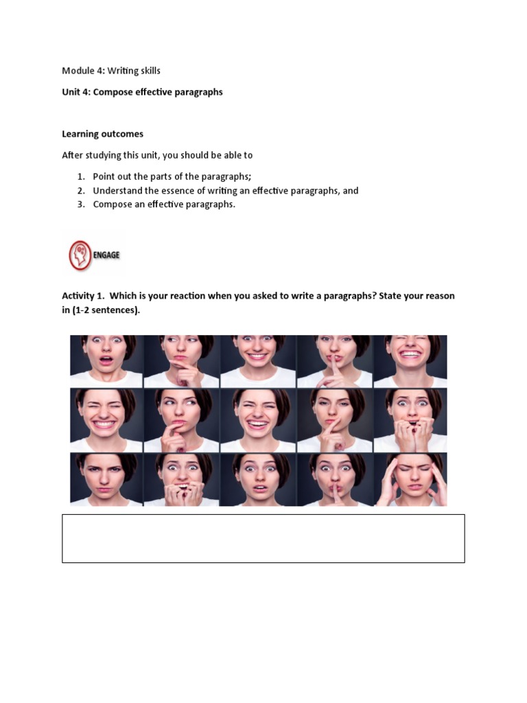 Module 4 Unit 4 Finalitics | PDF | Paragraph | Smoking