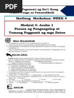 Sample Survey Questionaire (Tagalog) | PDF