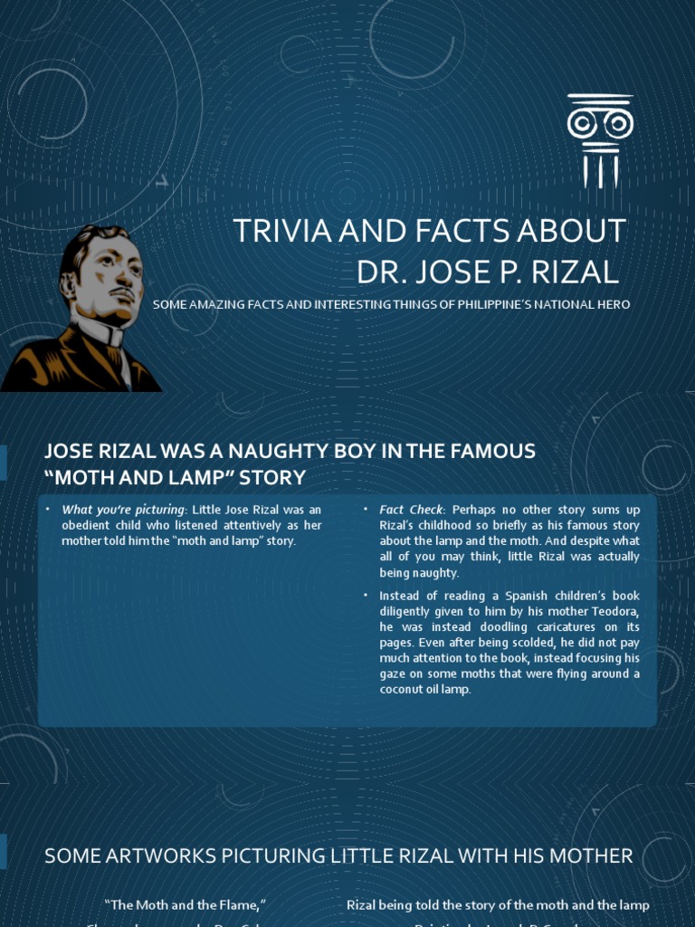 Trivia and Facts About Dr. Rizal | PDF | General Fiction