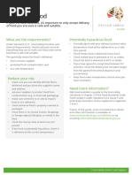 Food Delivery Record Keeping Guide | PDF