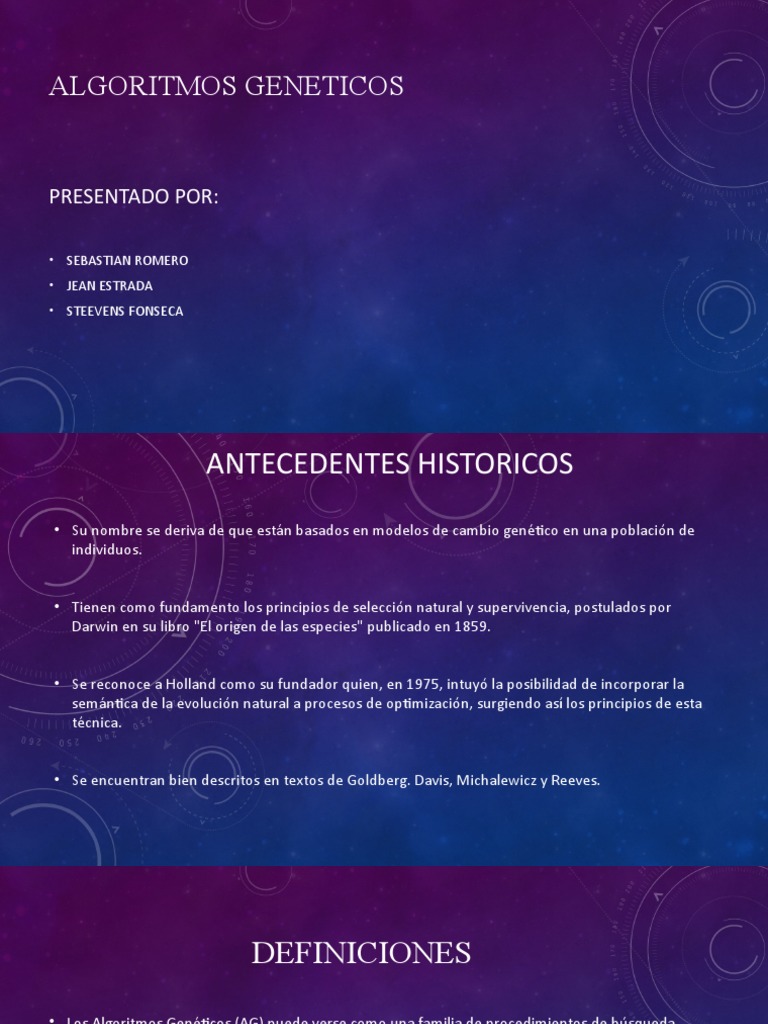 Algoritmos Geneticos | PDF | Algoritmo genético | Evolución