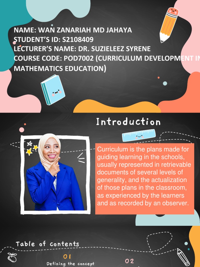 Nature of Curriculum | PDF | Curriculum | Teachers