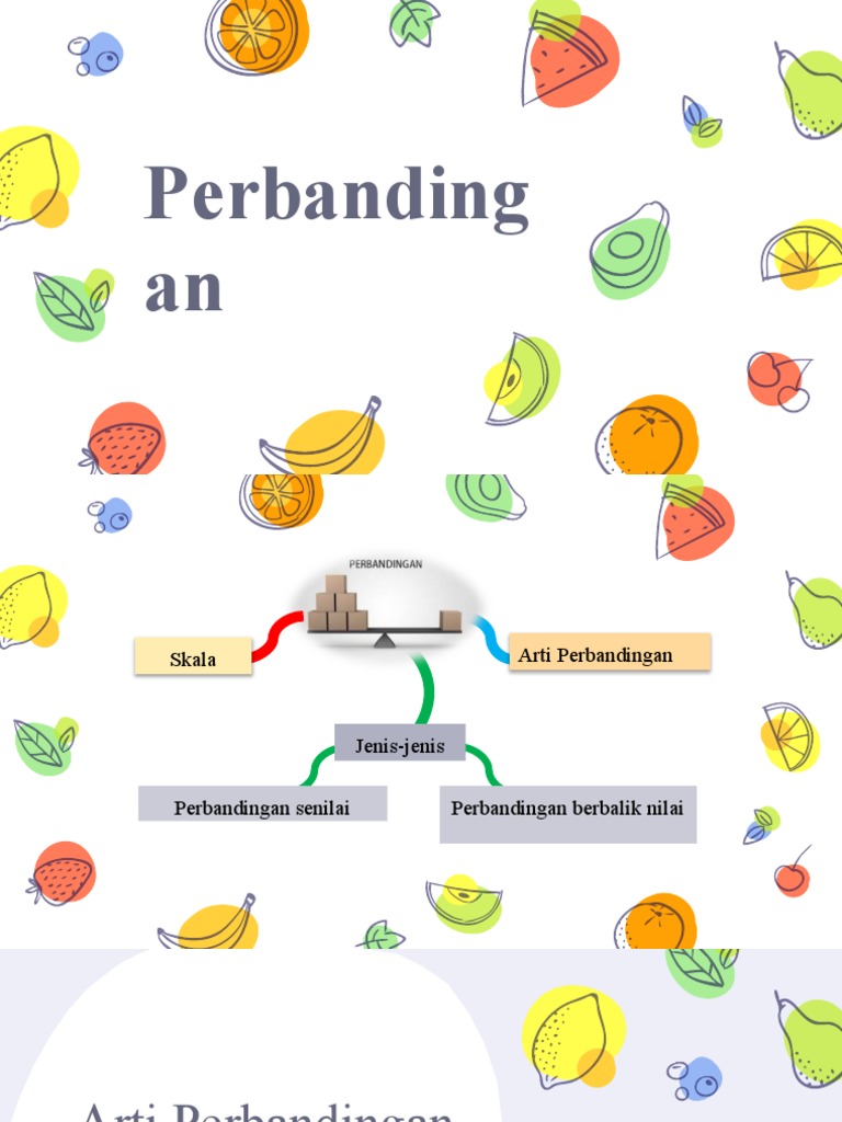 PPT Kelas 7 - Perbandingan | PDF