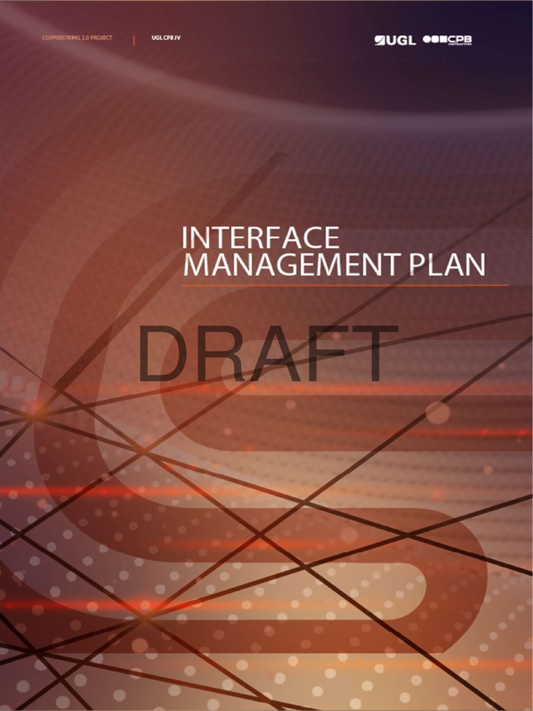 Interface Management Plan Combined | PDF | Electric Power Transmission ...