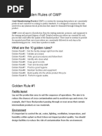 Key GMP Questions and Answers Guide | PDF | Regulatory Compliance ...