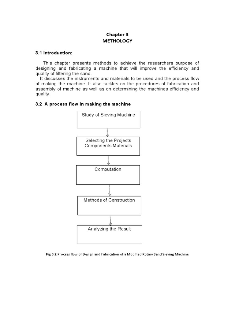 Chapter 3-Methodology | PDF | Torque | Electric Motor