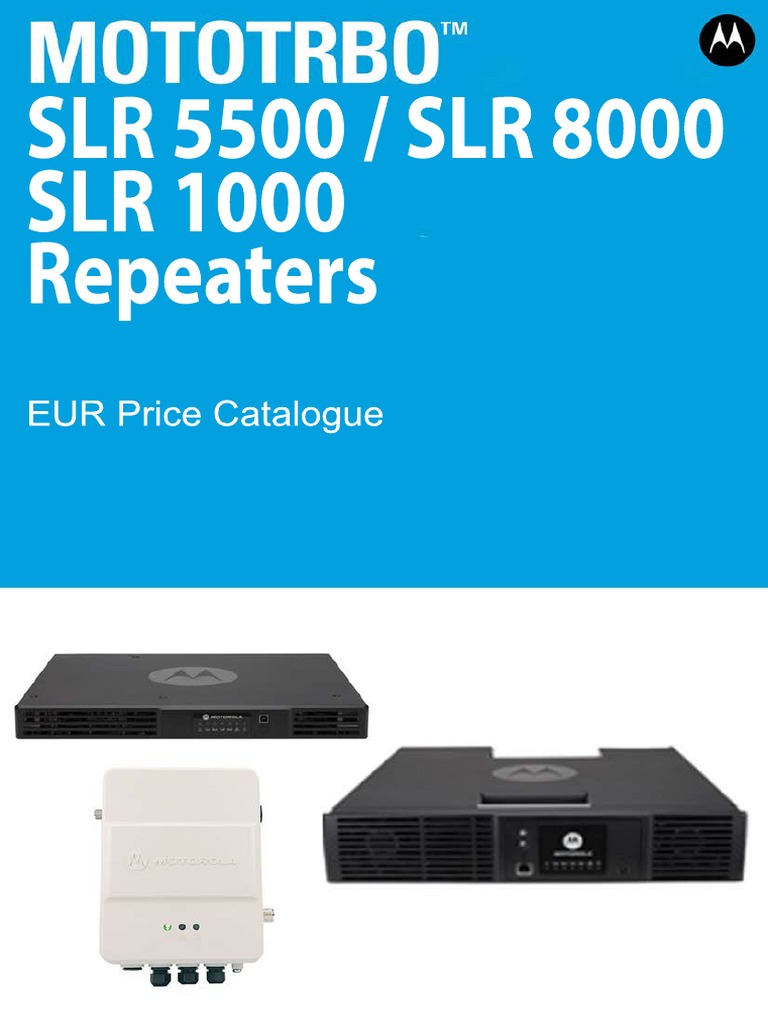 SLR5500 Price Book | PDF