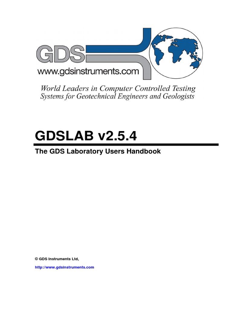 GDSLab v2.5.4.4 Handbook | PDF