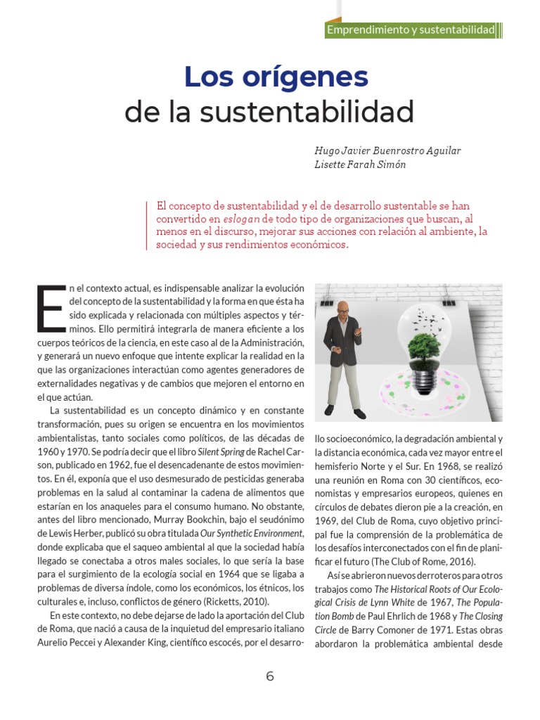 Articulo - 172 - 1 Origen de La Sustentabilidad | PDF | Sustentabilidad | Crecimiento económico