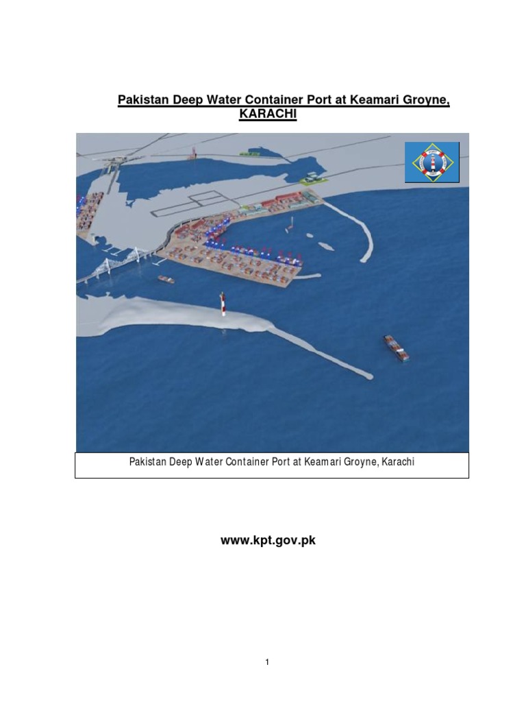 Karachi Deep Water Container Port Update | PDF | Containerization | Karachi