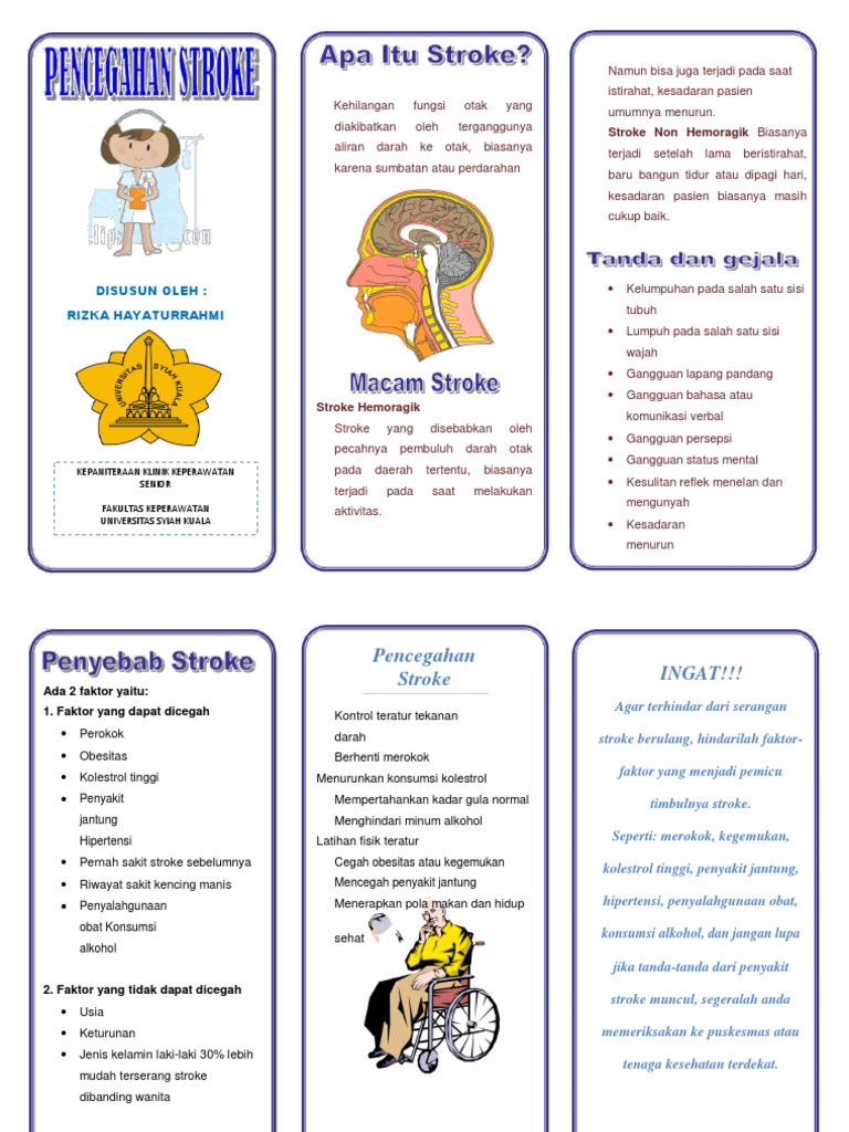 Leaflet Stroke PDF | PDF