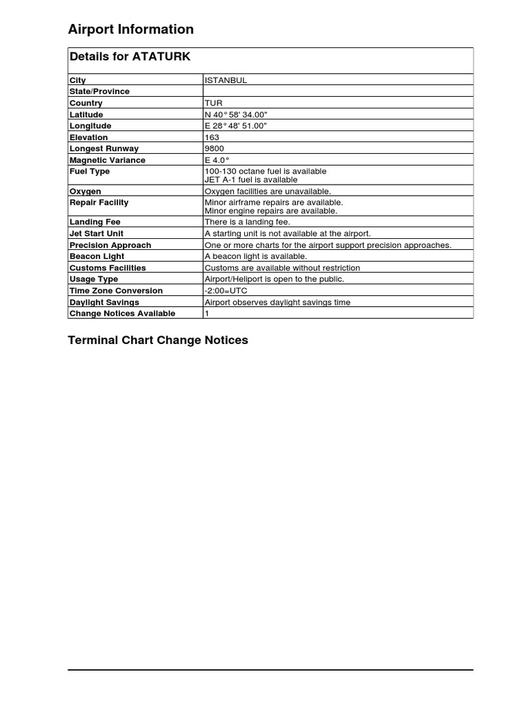 LTBA | PDF | Air Traffic Control | Instrument Flight Rules