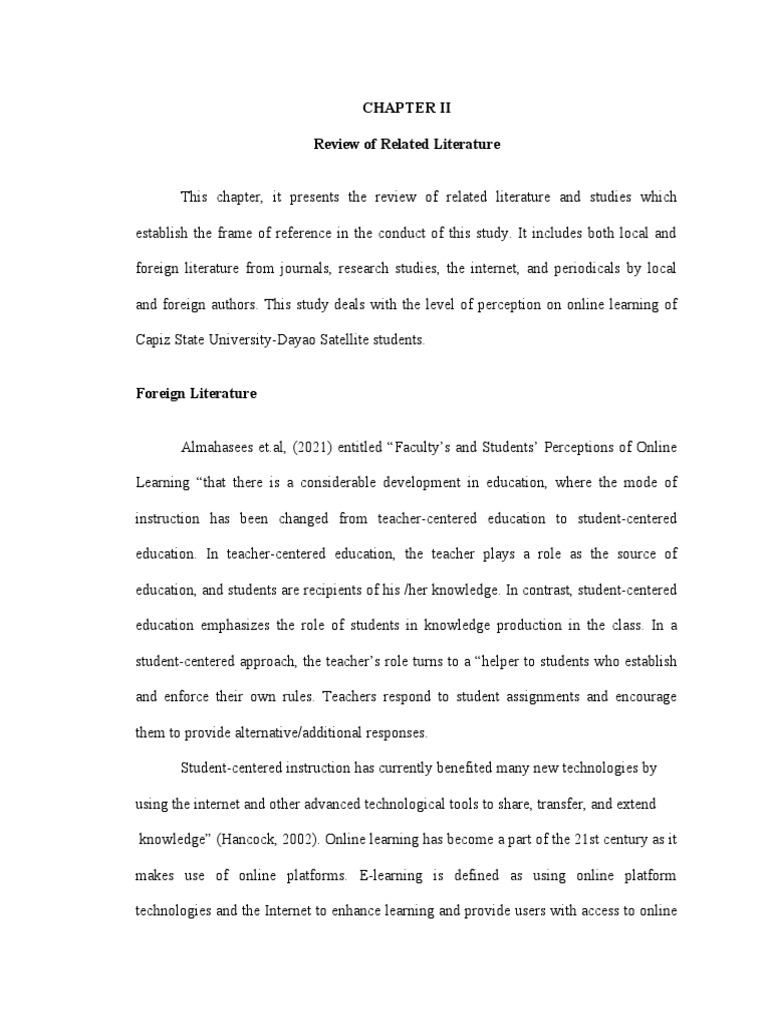 Chapter 2 Format Pdf Educational Technology Learning