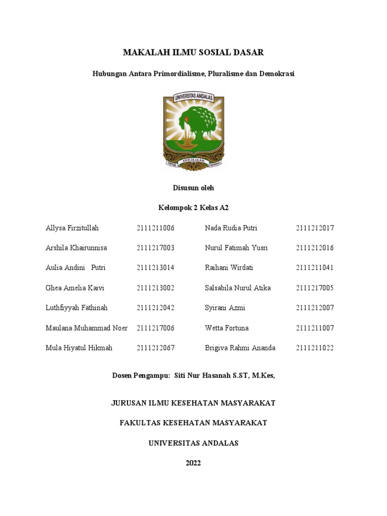 Makalah Kel.2 Isd A2 | PDF