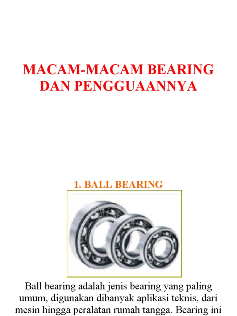 MACAM Bearing | PDF
