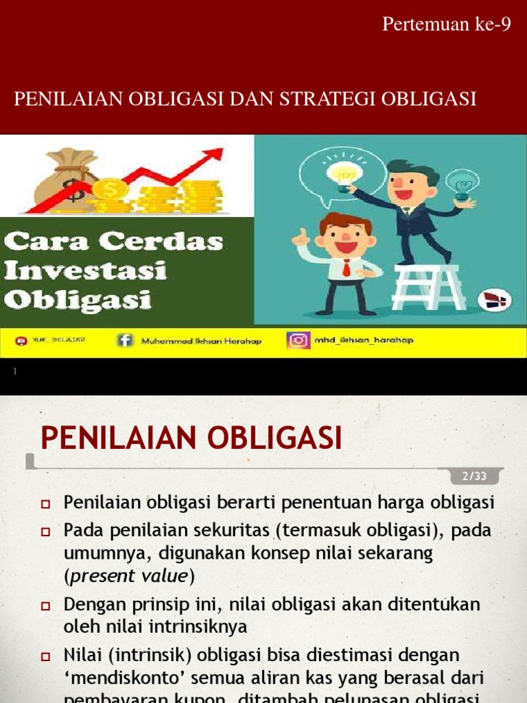 Ppt-9-Penilaian Strategi Obligasi | PDF