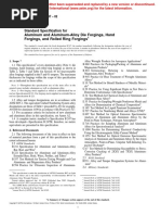 Astm b108-Aluminium-Alloy Permanent Mold Castings | PDF | Casting ...