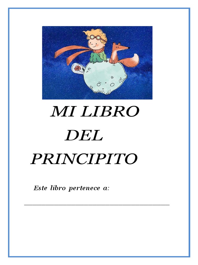 Cuadernillo Didactico El Principito | PDF Cuadernillo Didactico El Principito | PDF
