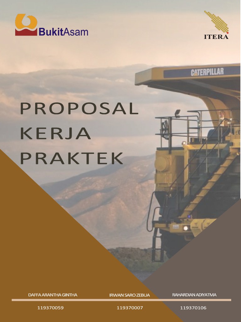 Proposal KP Pt. Bukit Asam | PDF