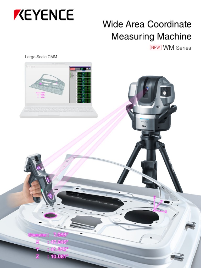 Wide Area Coordinate Measuring Machine: Series | PDF