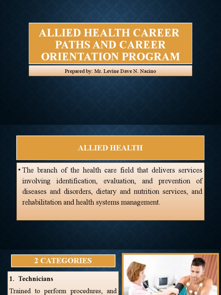 Allied Healthcare Career Paths: A Comprehensive Guide to 23 In-Demand Career Options in Allied ...