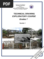 TLE-LE 9 - Q1 - W1 - Mod1 - TECHNICAL DRAFTING PDF | PDF | Technical ...