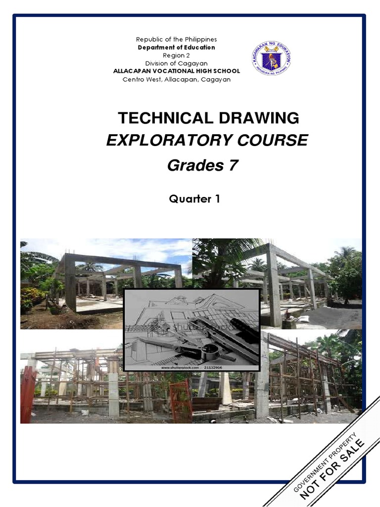 TechDraw 7 Q1 | PDF | Technical Drawing | Drawing
