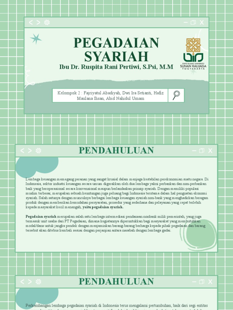 Kelompok 2 (Pegadaian Syariah) | PDF